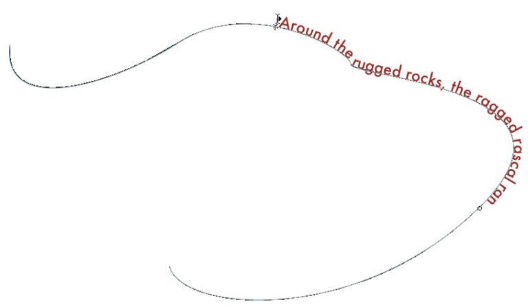 How To Draw Text Along A Path Or Shape In Photoshop - Photoshop For ...