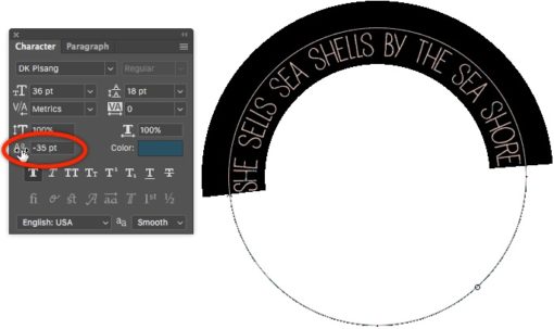 How To Draw Text Along A Path Or Shape In Photoshop - Photoshop For ...